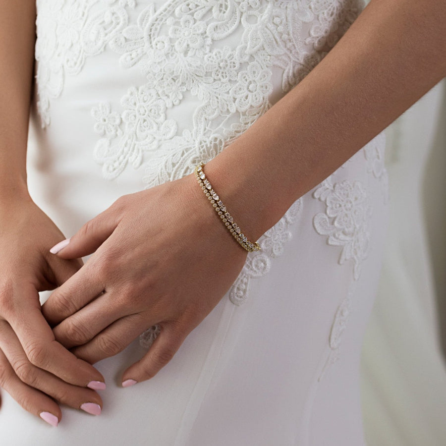 Wedding & Bridal Bracelet sets| Silver Bracelets – AMYO Bridal